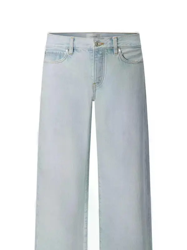 FRAME The Leo Wide-leg Jeans - Blue