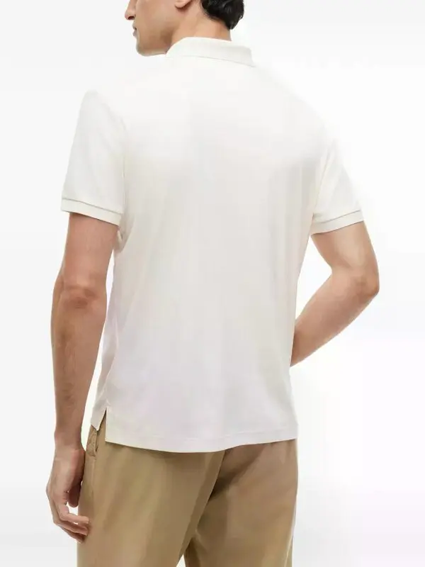 Tommy Hilfiger Logo-embroidered Short-sleeve Polo Shirt