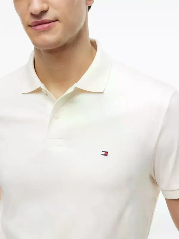 Tommy Hilfiger Logo-embroidered Short-sleeve Polo Shirt