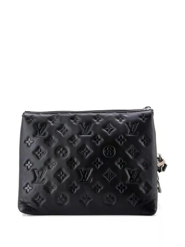 LOUIS VUITTON Coussin Pm Monogram Embossed Lambskin Crossbody Bag