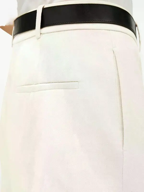 Another Tomorrow Relaxed Fit Bermuda Shorts