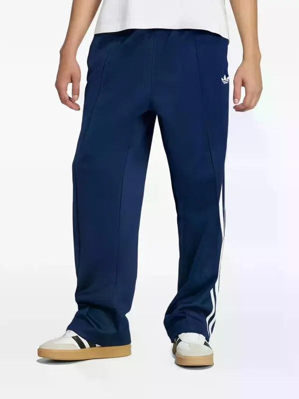 Adidas Firebird Stripe Logo Trousers - Blue