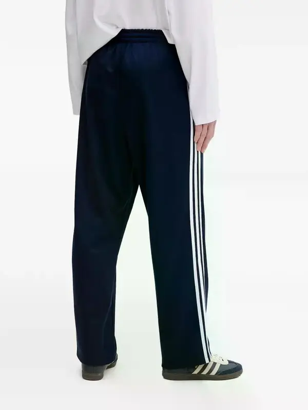 Adidas Firebird Stripe Logo Trousers - Blue
