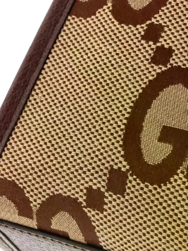 Gucci Jumbo Gg Canvas Vertical Mini Crossbody Bag