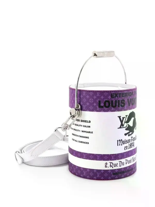LOUIS VUITTON Monogram Canvas And Leather Paint Can Bag