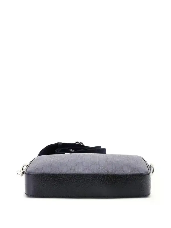 Gucci Ophidia Gg Coated Canvas Wristlet Shoulder Bag