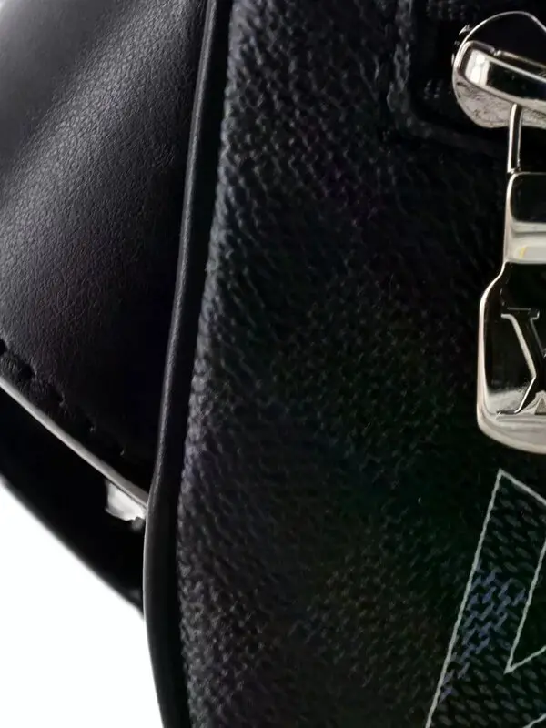 LOUIS VUITTON Interlinked Logo Damier Graphite Campus Bumbag