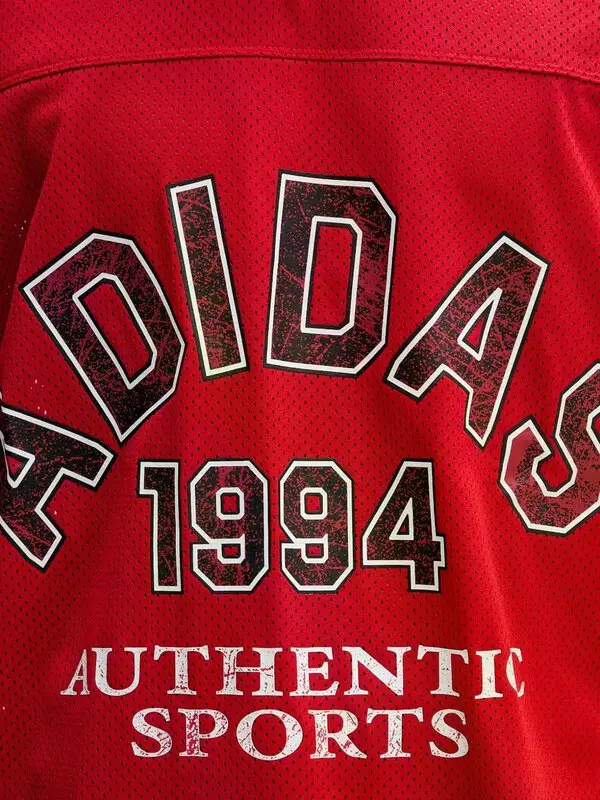 Adidas V-neck Mesh Sports T-shirt