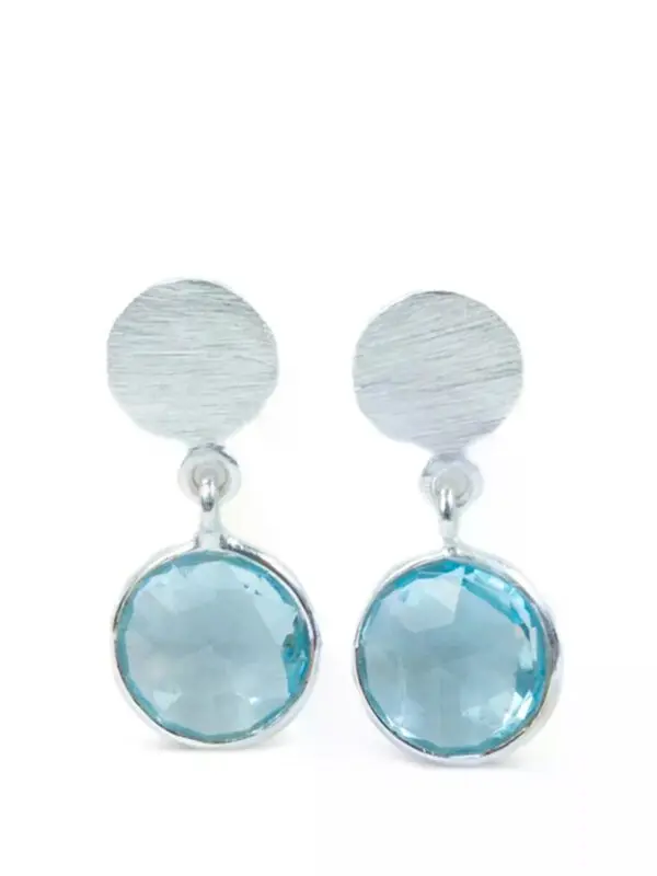 AUREE JEWELLERY Salina Drop Earrings - Silver