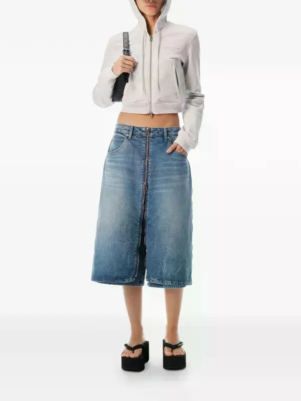 Alexander Wang Zip-front Midi Skort