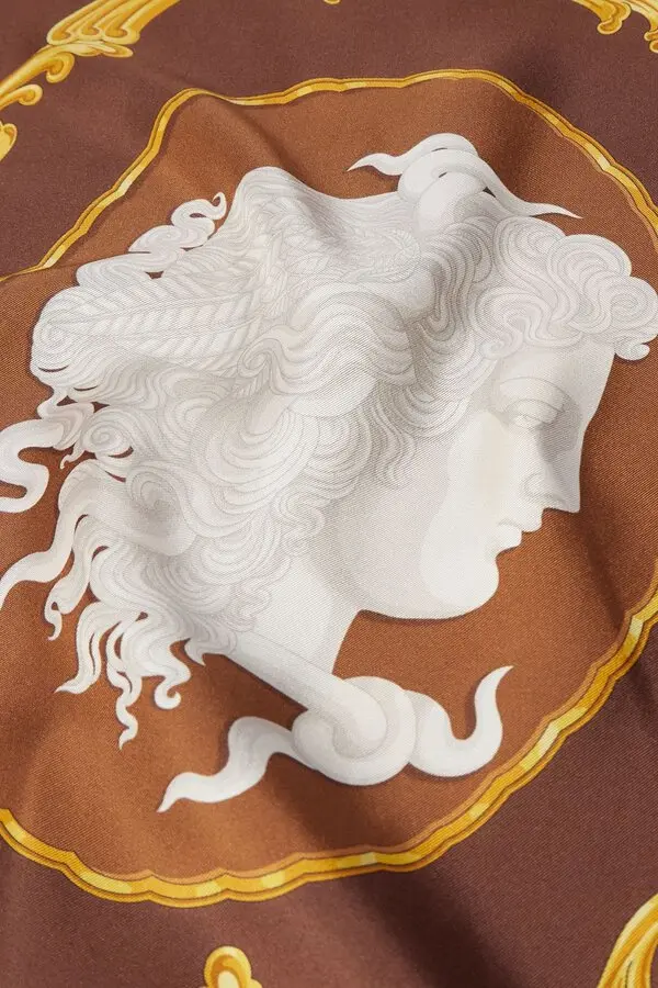 Versace Printed Silktwill Shirt
