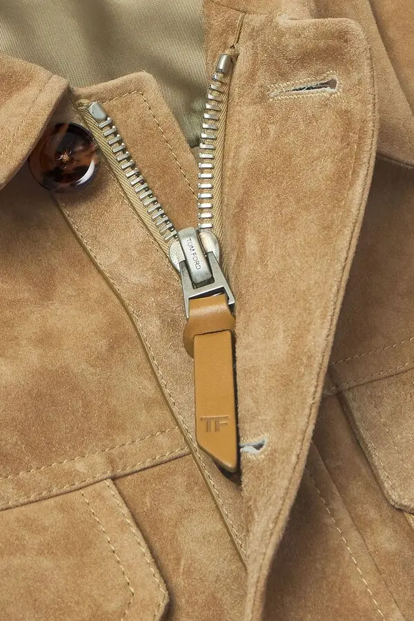 TOM FORD Heathered Suede Jacket