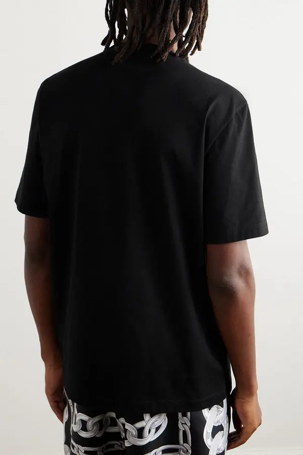 Versace Medusa Logoprint Cottonjersey Tshirt