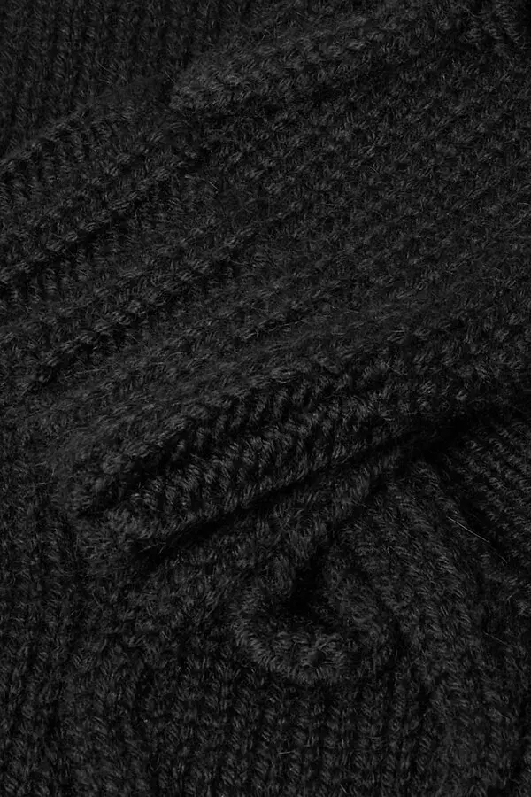 Versace Openknit Alpaca And Woolblend Sweater