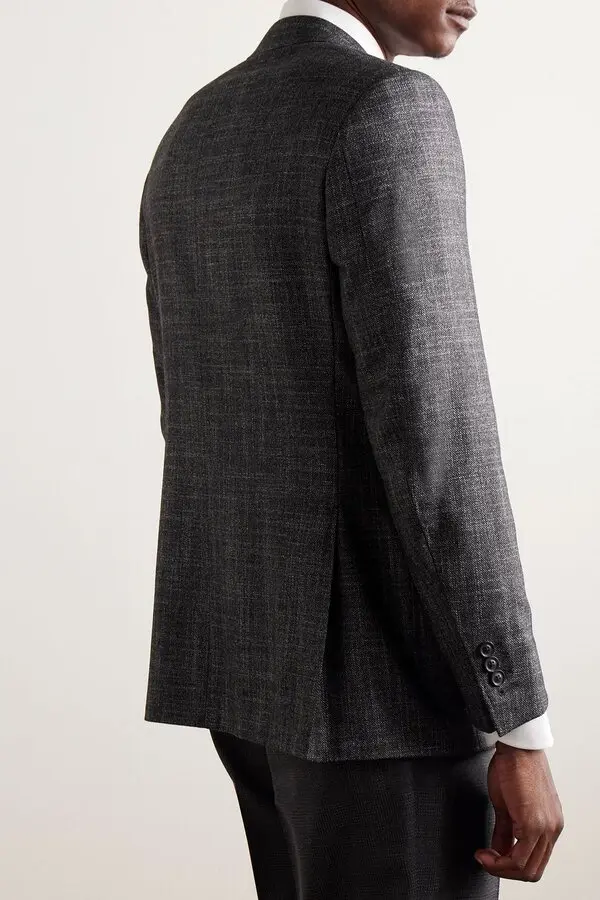 Canali Wool, Silk And Cashmereblend Blazer