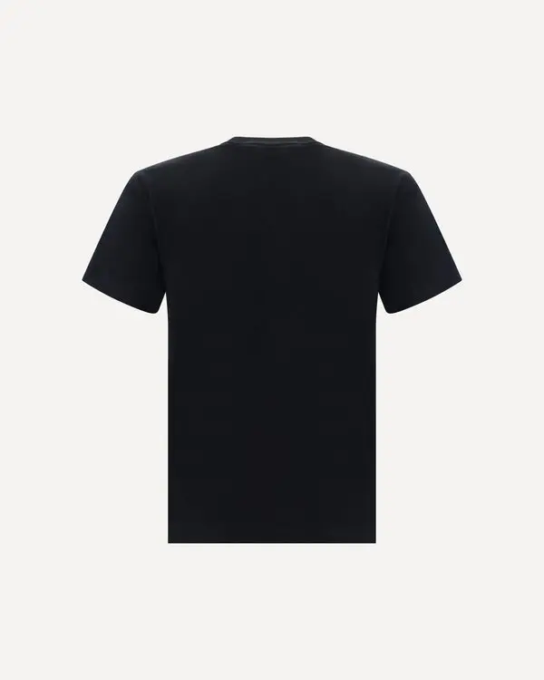 Play Comme Des Garcon Cotton T-shirt With Patch Mae