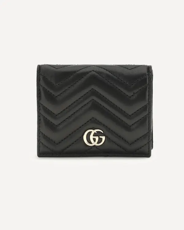 Gucci Gg Marmont Wallet - Black