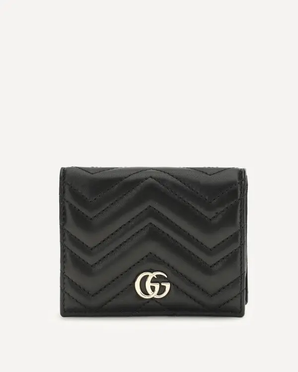 Gucci Gg Marmont Wallet - Black