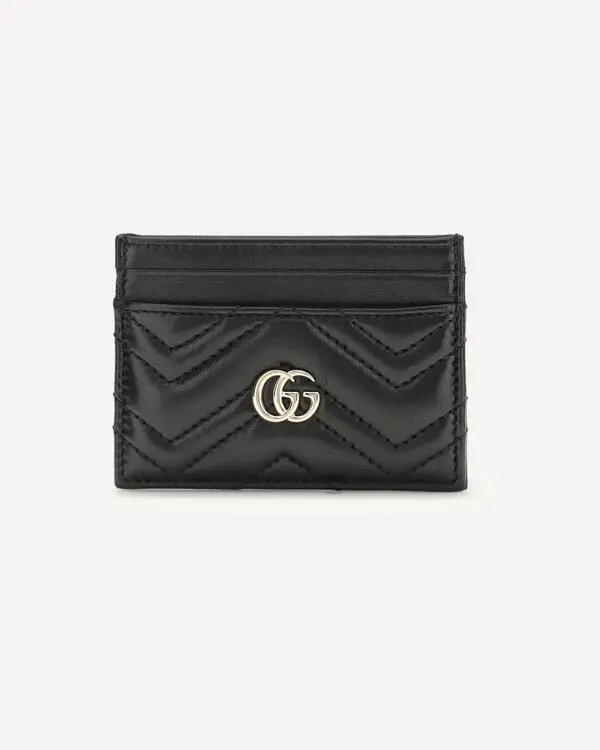 Gucci Gg Marmont Cardholder - Black