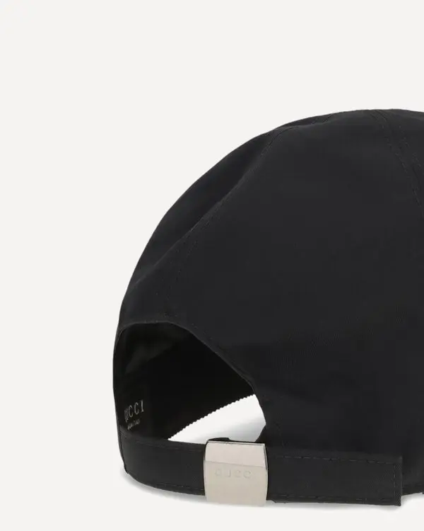 Gucci Gg Fabric Detail Baseball Cap