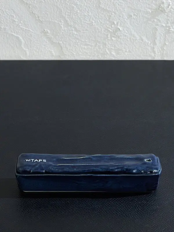 WTAPS Afrd 02 Logo-embossed Ceramic Tray - Blue