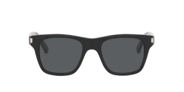 Saint Laurent Tortoiseshell Rectangle Sunglasses - Black