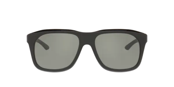 Gucci Tortoiseshell Rectangular Full Rim Sunglasses - Black