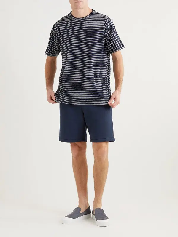 Mr P. Cotton And Modal-blend Jersey Shorts