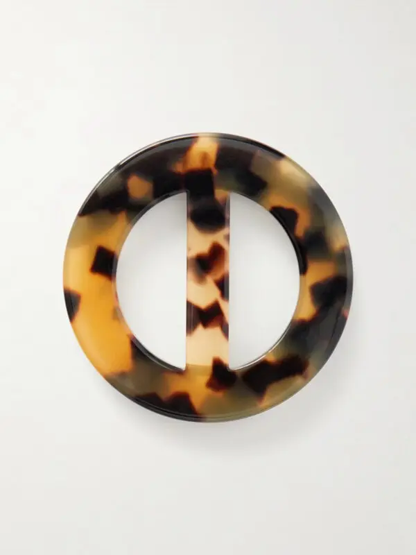 ERES Tortoiseshell Acetate Sarong Buckle