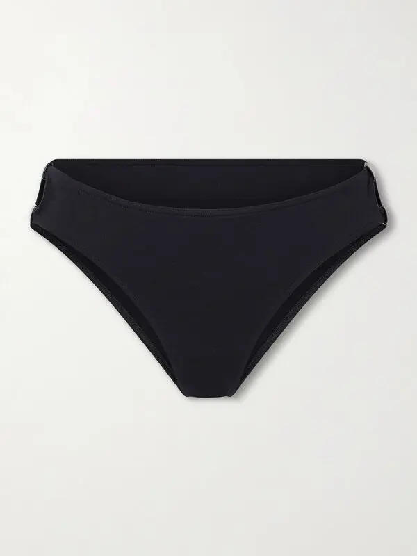 ERES Clap Embellished Bikini Briefs - Black