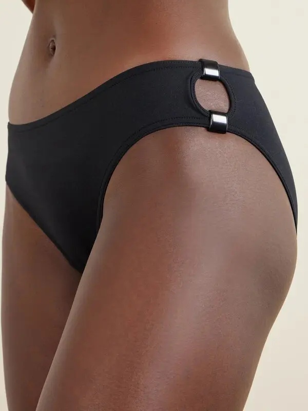 ERES Clap Embellished Bikini Briefs - Black