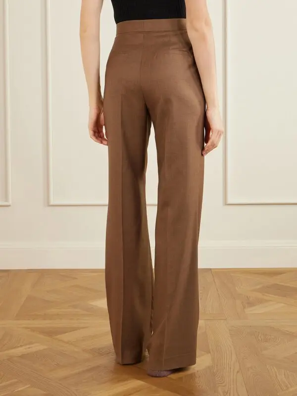 Gabriela Hearst Vesta Wool Tailored Pants