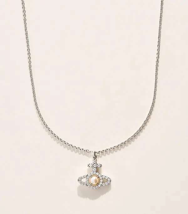 VIVIENNE WESTWOOD Olympia Pendant Necklace - Silver