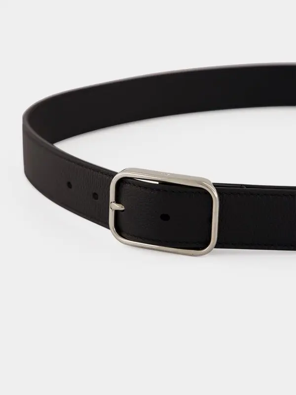 Dior 32mm Grained Leather Belt