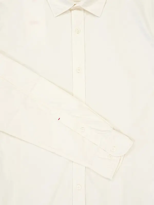 Orlebar Brown Latte Giles Cotton Poplin Shirt - Beige