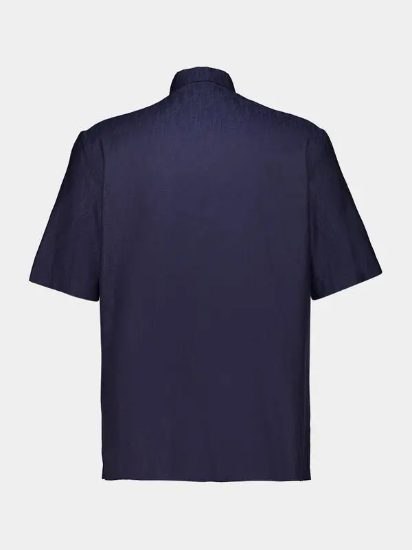 Dior Shirt S/s Col6,5 Oblq Cotton