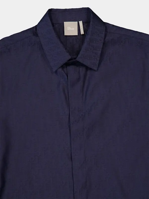 Dior Shirt S/s Col6,5 Oblq Cotton