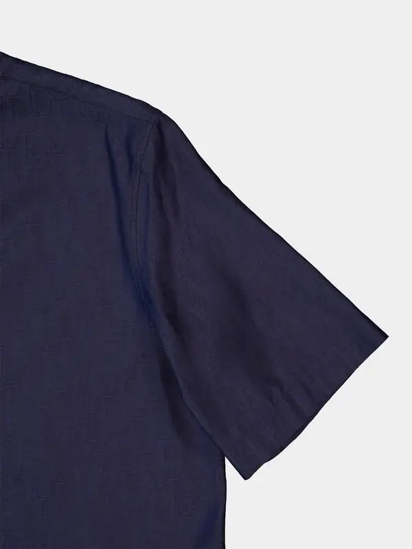 Dior Shirt S/s Col6,5 Oblq Cotton