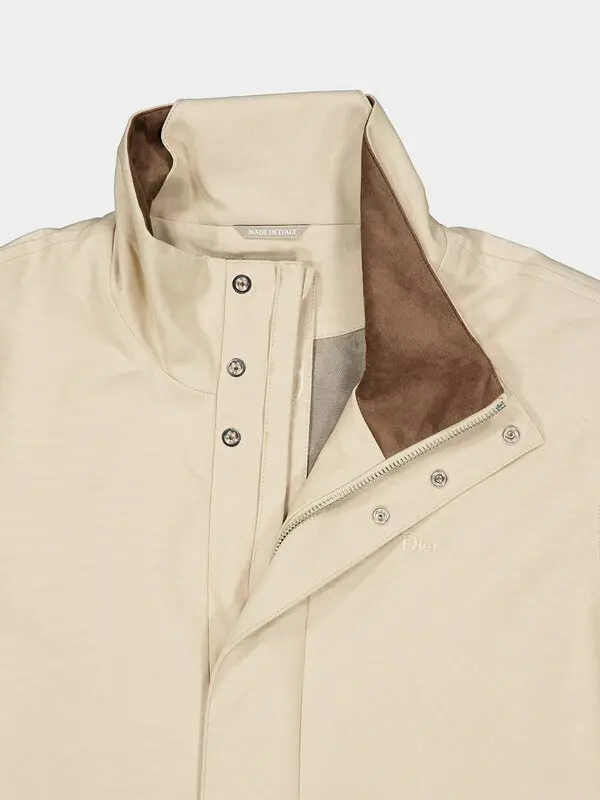 Dior Zip-up Cotton Jacket