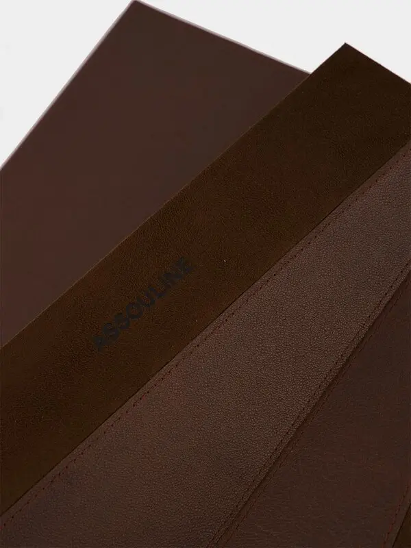 Assouline Walnut Wood And Leather Bookstand - Brown