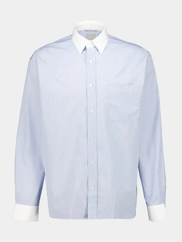Dior Shirt Col Ctr Cotton