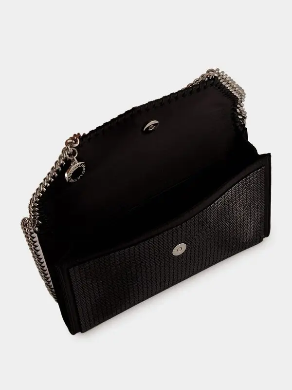Stella McCartney Falabella Beaded Crossbody Bag - Black