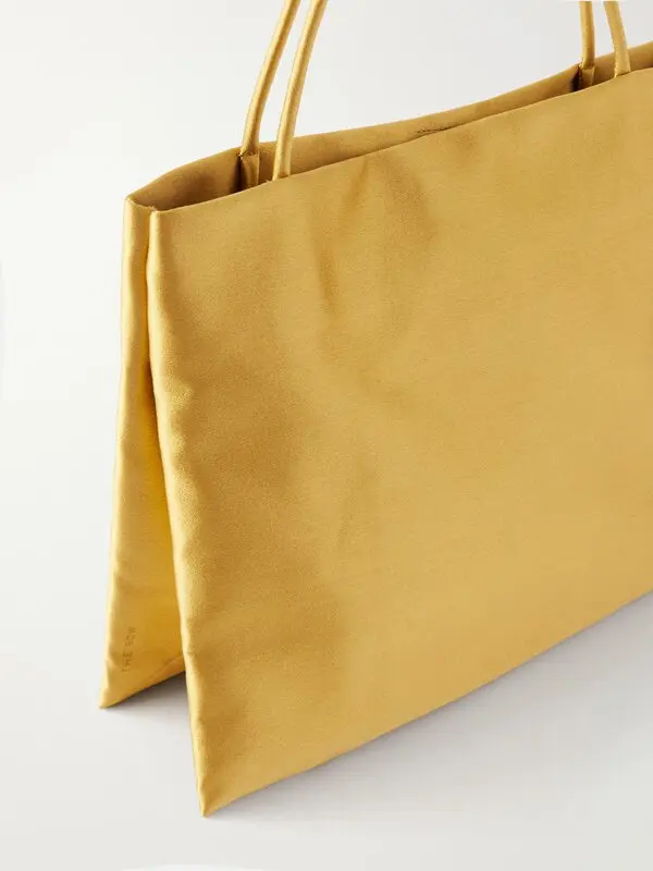 THE ROW Cecily Silk-duchesse Tote
