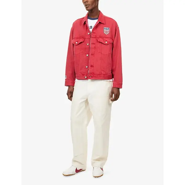 LEVI'S X World Cup Usa Soccer Type Iii Denim Trucker Jacket
