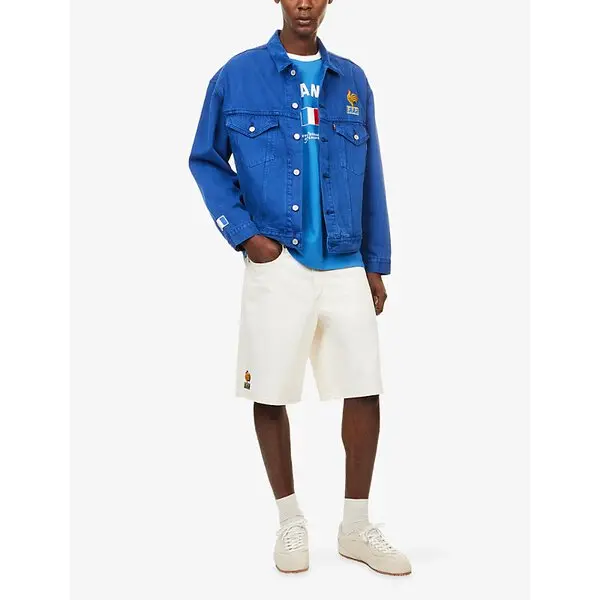 LEVI'S X World Cup France F.f.f. Denim Trucker Jacket