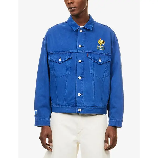 LEVI'S X World Cup France F.f.f. Denim Trucker Jacket
