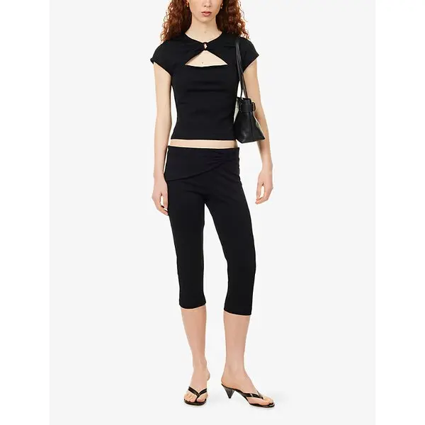 FRAME X Alexandra Leclerc The Casino Capri Leggings
