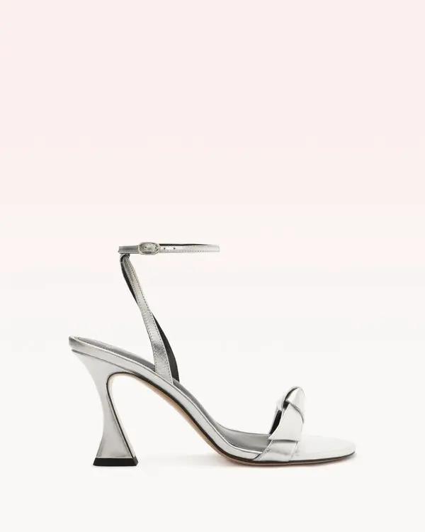 ALEXANDRE BIRMAN Clarita Bell 85 Metallic - Argento