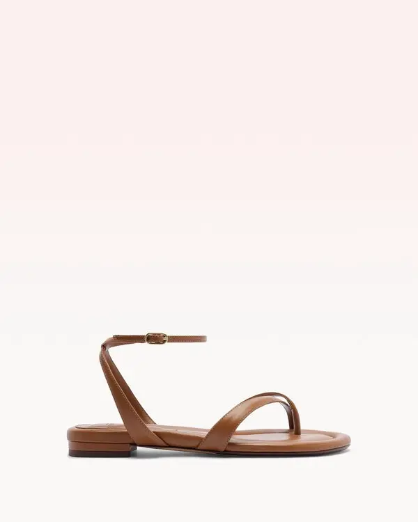 ALEXANDRE BIRMAN Nelly Square Flat - Espresso