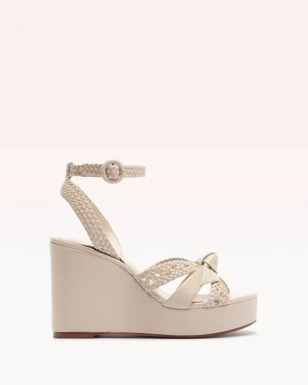 ALEXANDRE BIRMAN Suelita Woven Platform - Shell